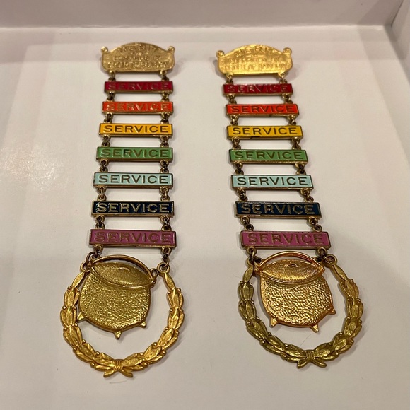 Jewelry | Order Of The Rainbow Girls Pins | Poshmark